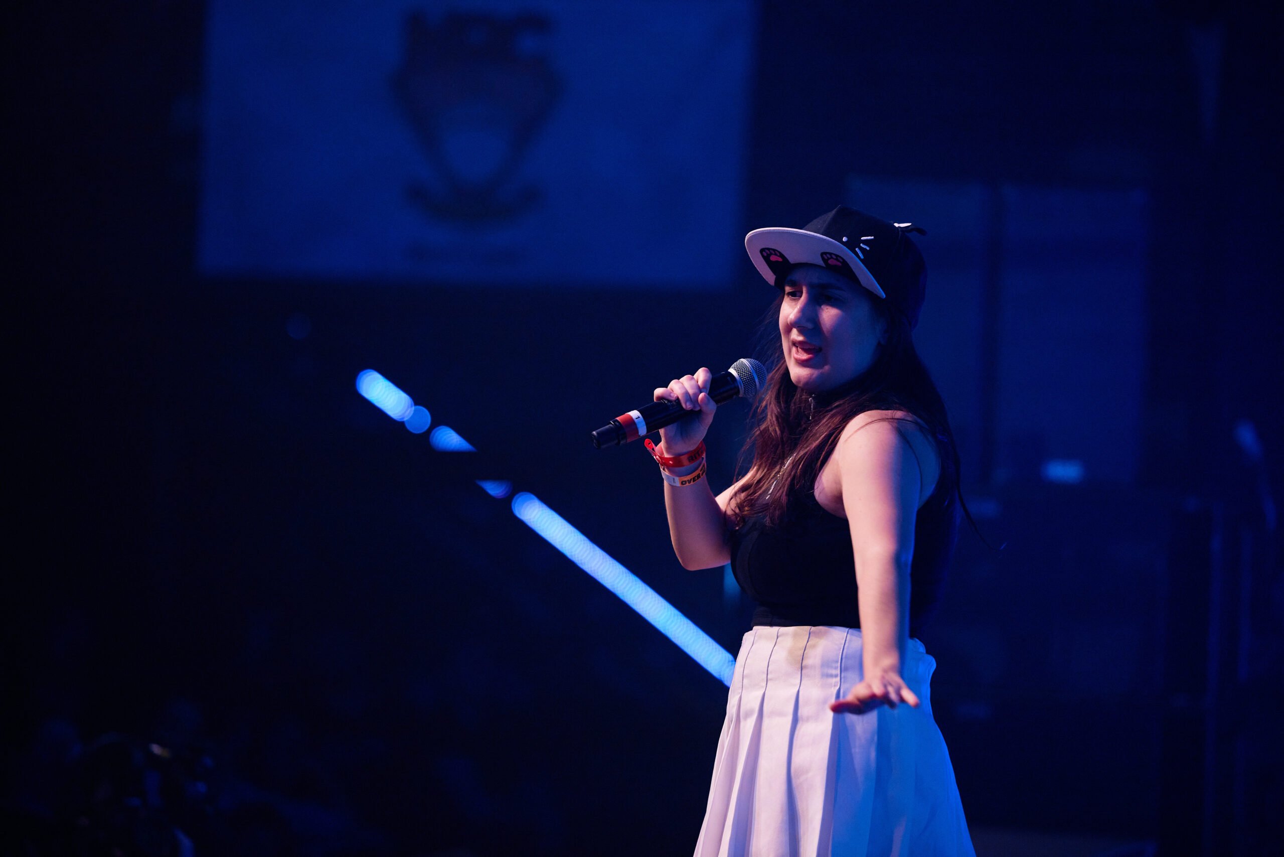 Chi-Chi performing Nerdcore Party Convention