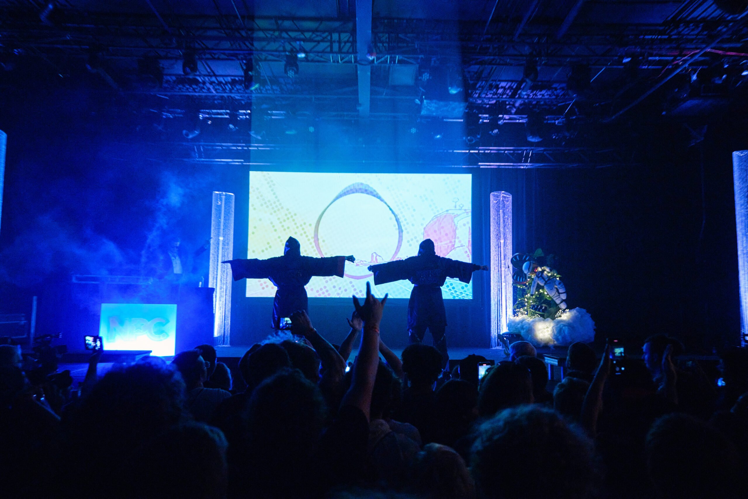 Rockit Music performing Nerdcore Party Convention